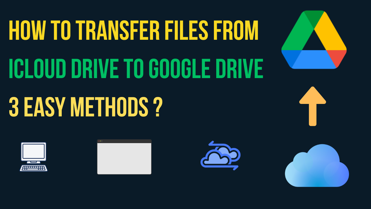 How to Move Files from iCloud Drive to Google Drive: 5 Best Methods (2025)